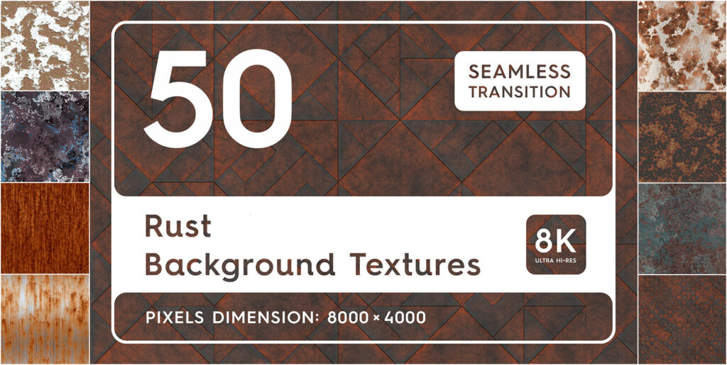 50 Rust Background Textures – Stock Art World