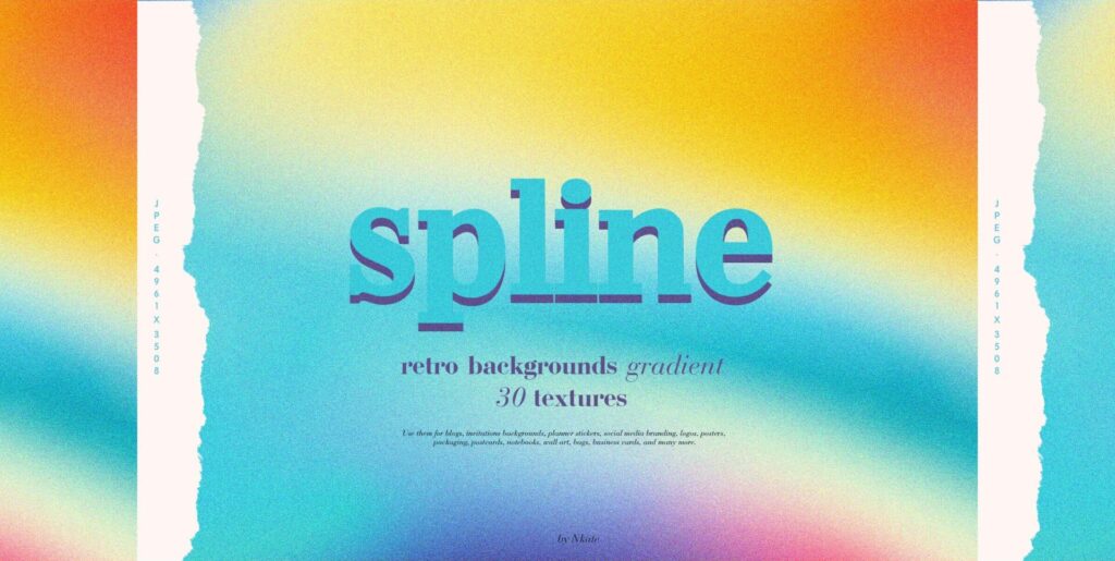 Spline Gradient Textures – Stock Art World