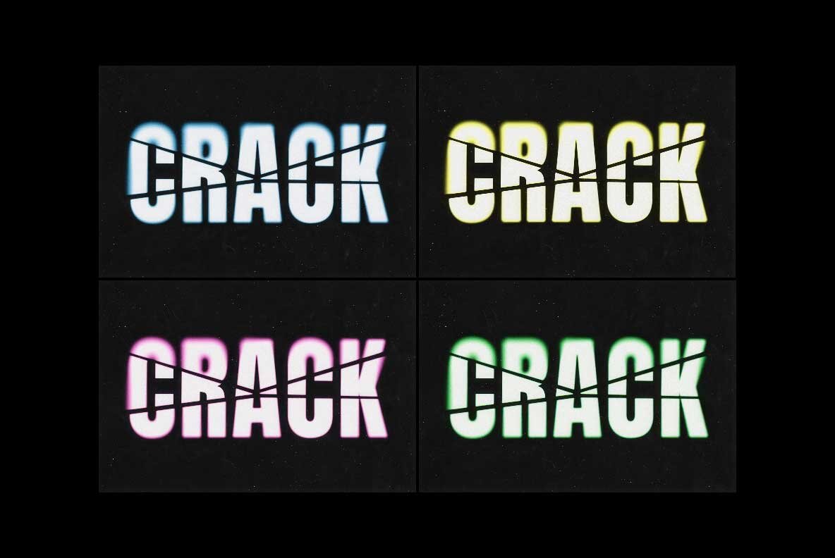 Broken Blur Text Effect – Stock Art World